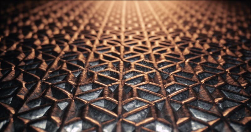 Metal Grid Pattern Structure Light Reflections Stock Video - Video of ...