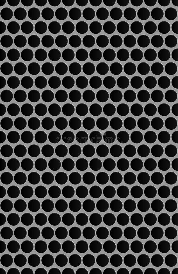 Metal Grid Seamless Pattern Stock Vector - Illustration of effect ...