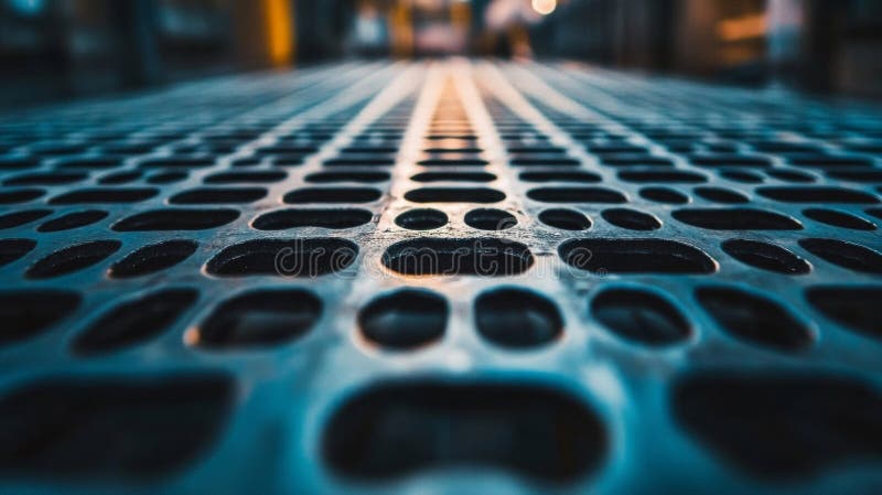 Metal Grid Surface Pattern Texture Design Stock Illustration ...