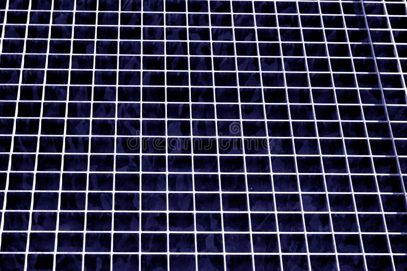 Metal Grid Texture in Blue Tone. Stock Illustration - Illustration of ...