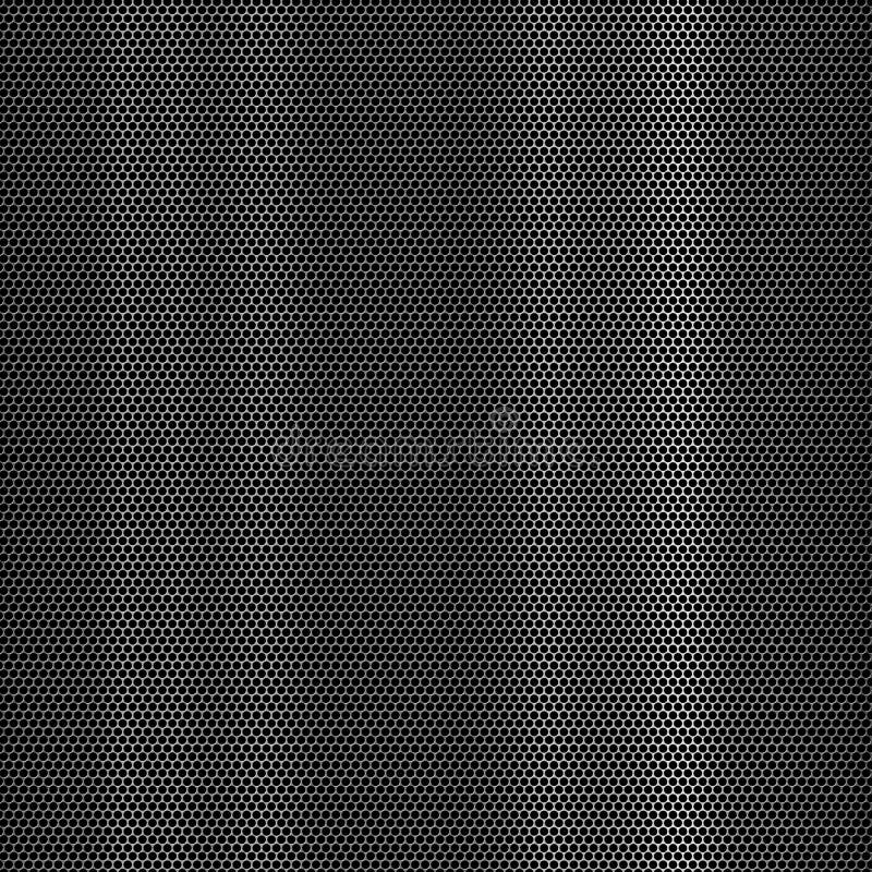 Metal Grid with Holes - Texture Stock Illustration - Illustration of ...