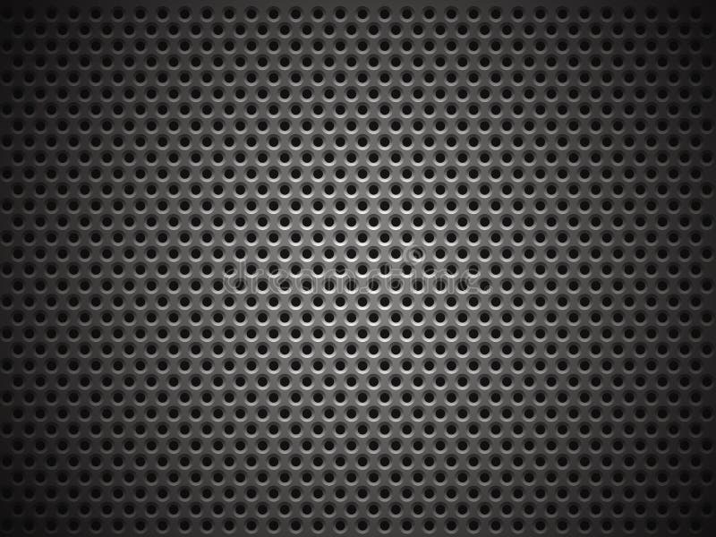 Metal grill texture stock vector. Illustration of speaker - 18526472