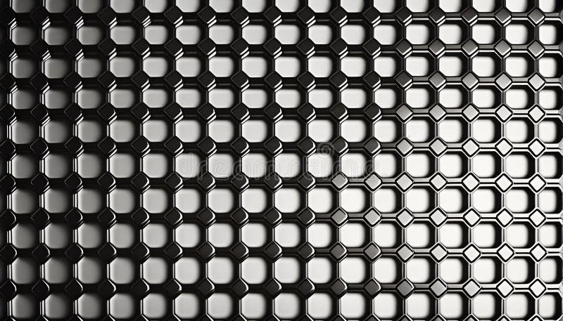 Metal Grill Texture Steel Background Stock Illustration - Illustration ...