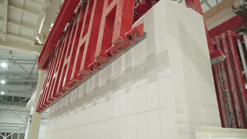 The Metal Grips of the Automatic Line Stock Footage - Video of ...