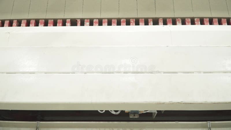 The Metal Grips of the Automatic Line Stock Footage - Video of ...