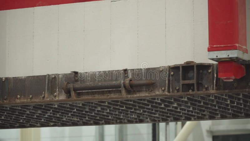 The Metal Grips of the Automatic Line Stock Video - Video of industry ...