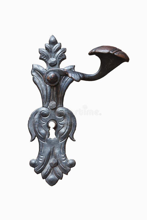 Metal handle stock photo. Image of grey, handmade, metal - 46991308