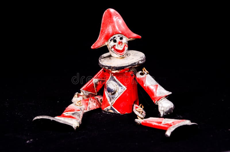 Metal Handmade Statue of a Carnival Puppet Stock Image - Image of ...