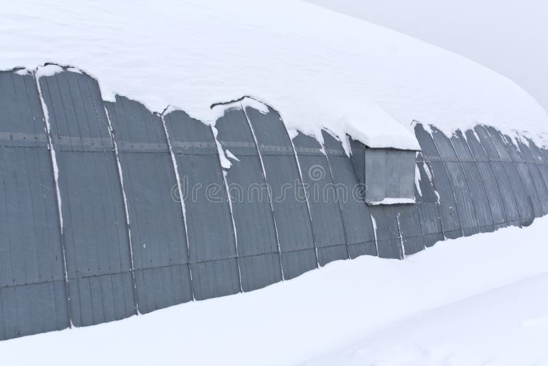 Metal hangar wall texture. stock image. Image of grey - 61083195