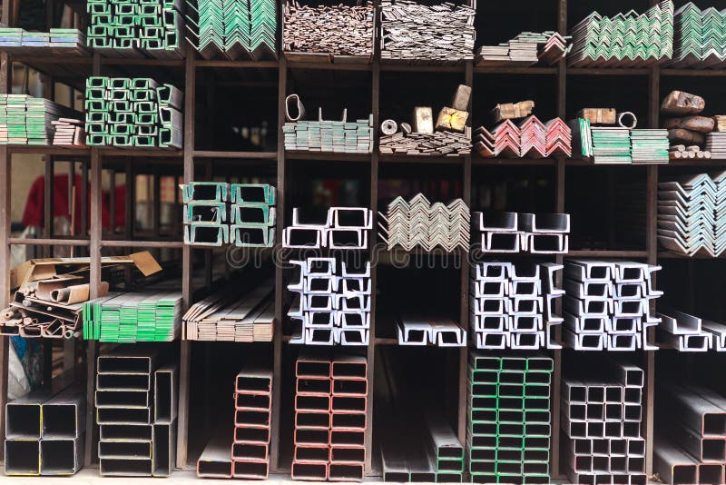 Metal Hardware Store in Bangkok Stock Photo - Image of store, multi ...