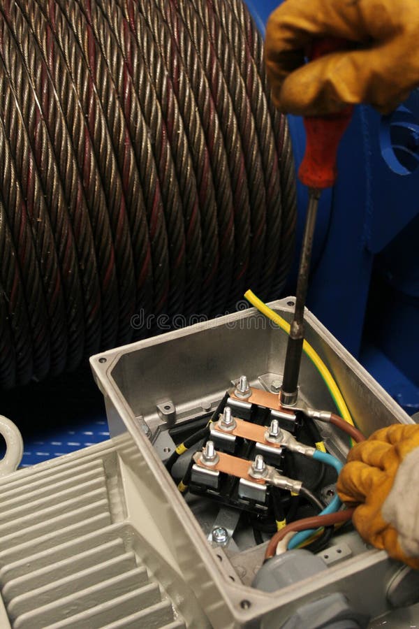 Metal Hawser stock photo. Image of knot, spiral, person - 32891052