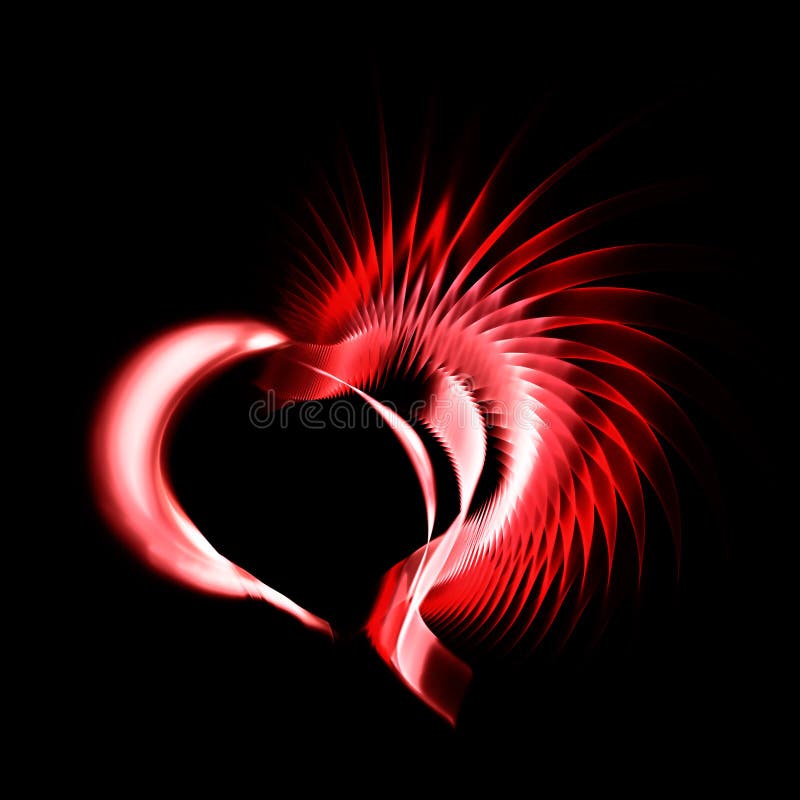 Smokey heart stock illustration. Illustration of artistic - 4591215