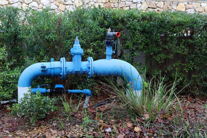 Metal High Pressure Water Fire Hydrant Stock Photo - Image of israel ...