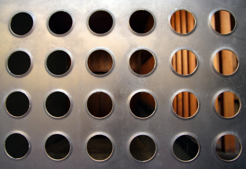 Metal holes urban detail stock photo. Image of city, detail - 541330
