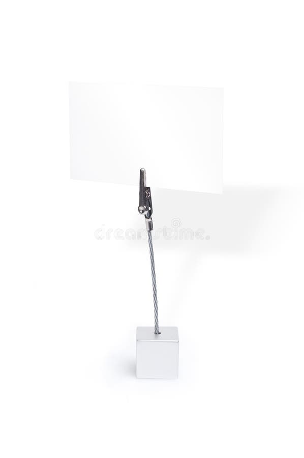 Metal Home Shaped Note Holder Stock Photo - Image of idea, home: 30865962