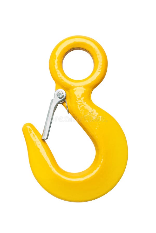 Set of Metal Hook, Isolated on White Stock Photo - Image of cutout ...