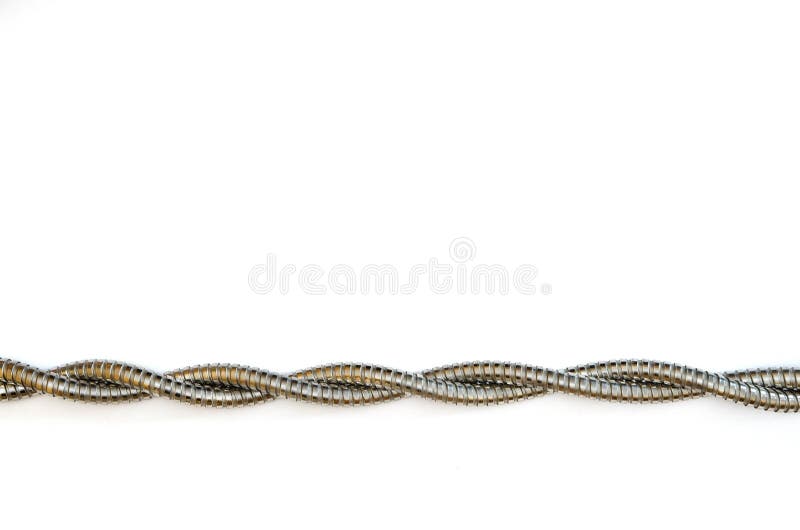 Metal hose helix stock image. Image of metal, space, spiral - 46180931