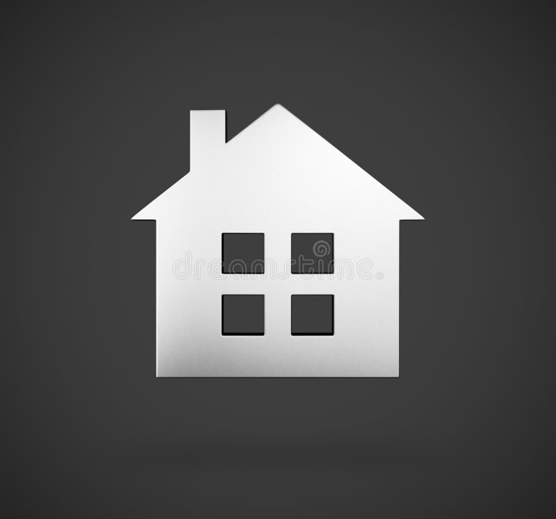 Red house icon stock image. Image of napkin, person, carry - 41895821