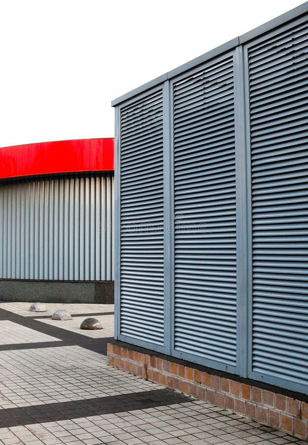 Metal Industrial Construction Stock Image - Image of industry, material ...