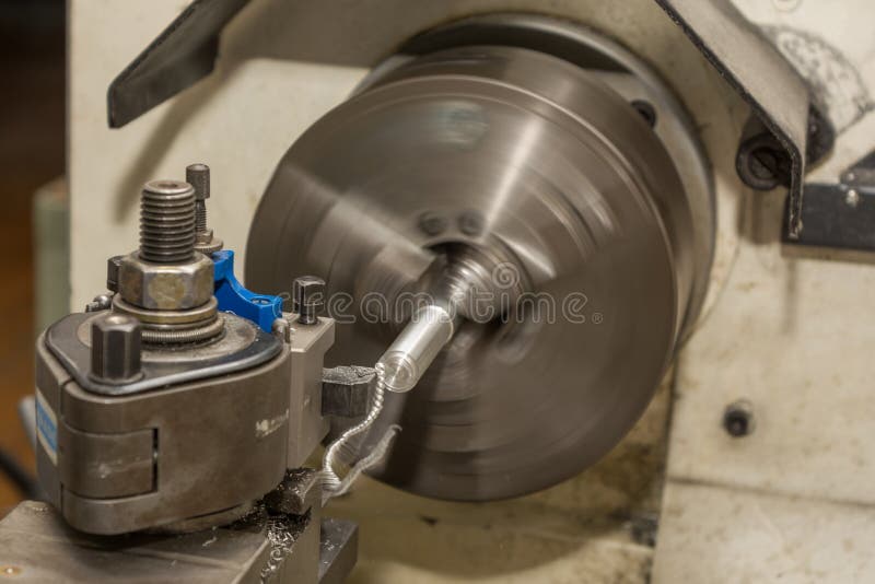 Metal industry - Lathe stock image. Image of exactness - 65965005