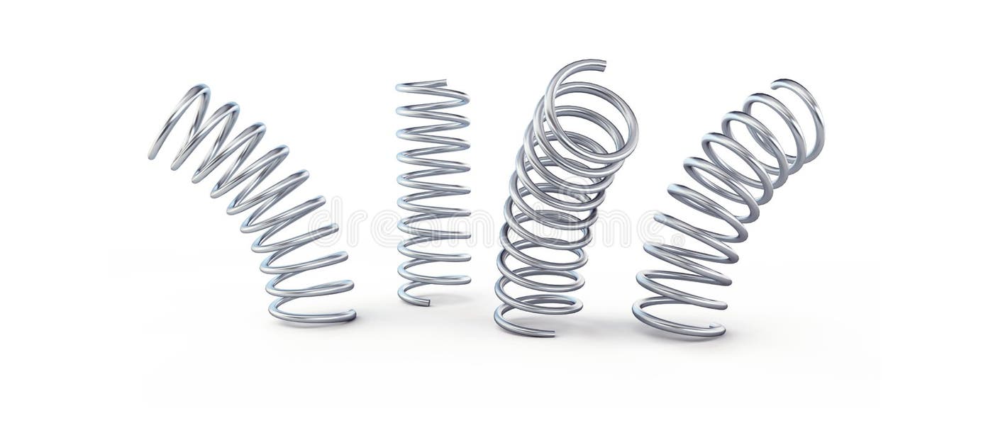 3d Metal Spring Stock Illustrations – 5,043 3d Metal Spring Stock ...