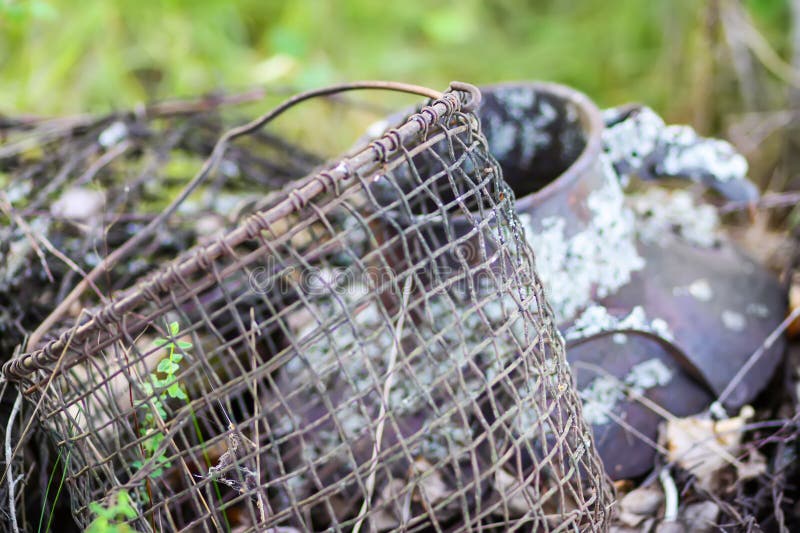 Metal Junk, Garbage and Trash at a Junkyard Stock Image - Image of ...