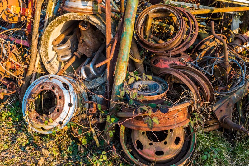 Metal Junk Pile Stock Photos - Download 6,020 Royalty Free Photos