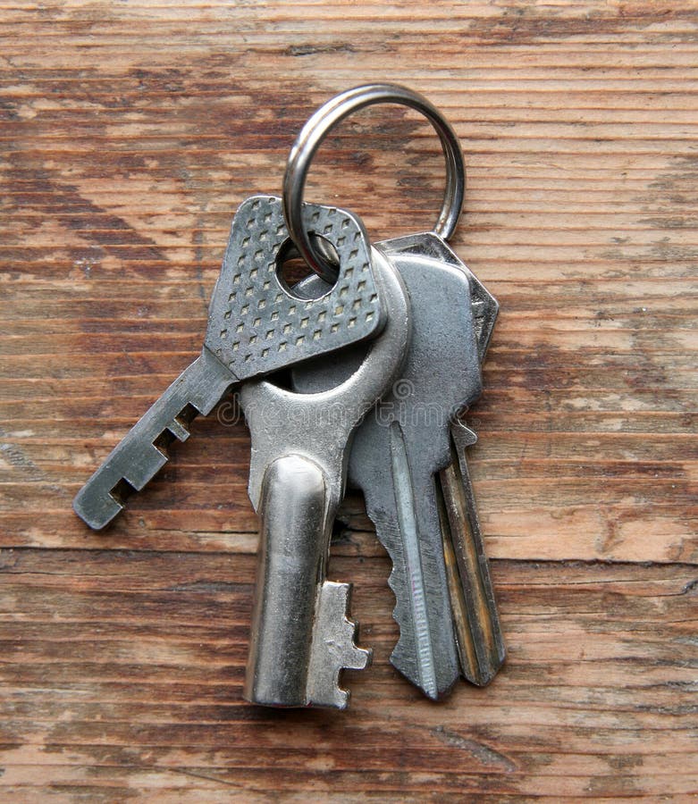 Metal key stock image. Image of metal, ring, patches - 12501369