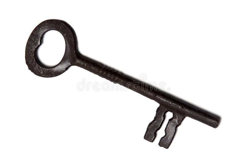 Metal Key stock image. Image of tarnish, iron, aged, steel - 7495613