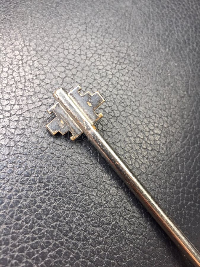 Metal key stock image. Image of metal, closeup, desaturated - 57529109