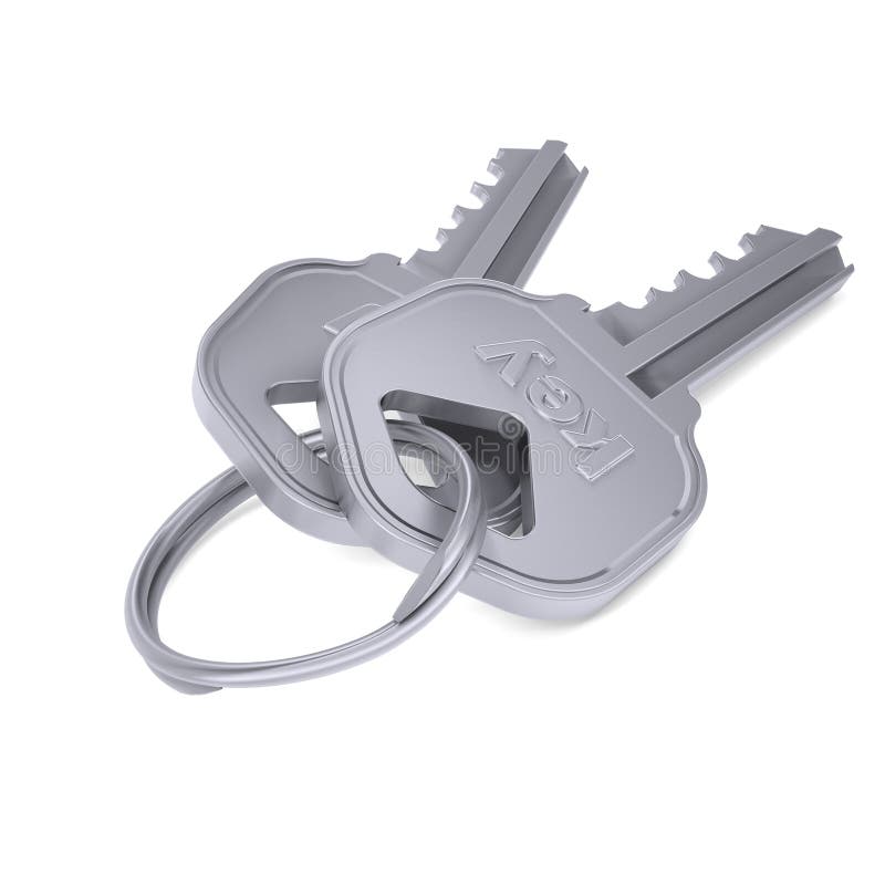Metal keys stock illustration. Illustration of background - 34908081