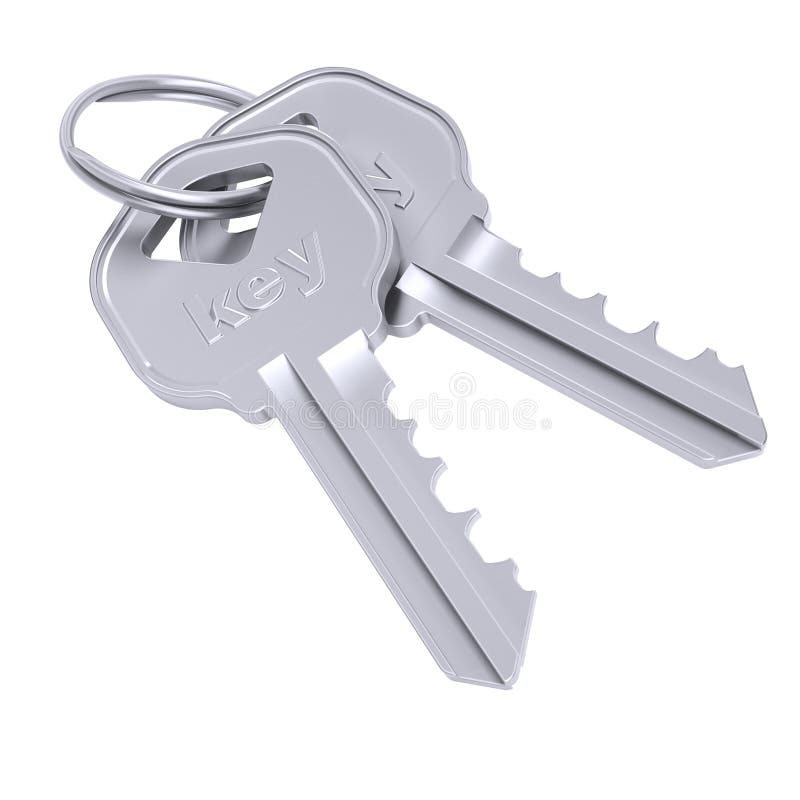 Metal keys stock illustration. Illustration of equipment - 34908114