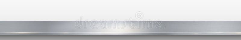 Metal Kitchen Countertop, Iron Texture, Large Table on a White ...