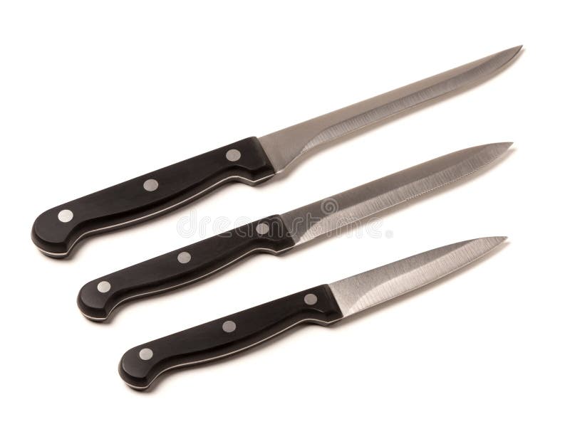 Metal knife stock image. Image of butcher, white, instrument - 35458779