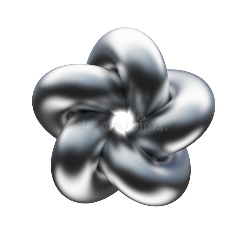 Metal knot stock illustration. Illustration of symbol - 40071258