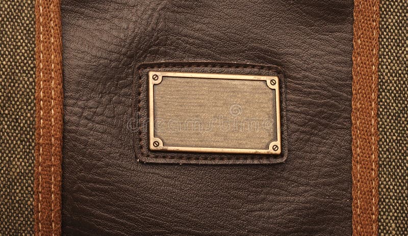 Metal label stock image. Image of metal, clothing, grungy - 31443189