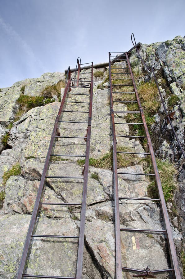 Metal ladder stock photo. Image of lodge, climb, outdoors - 27182378