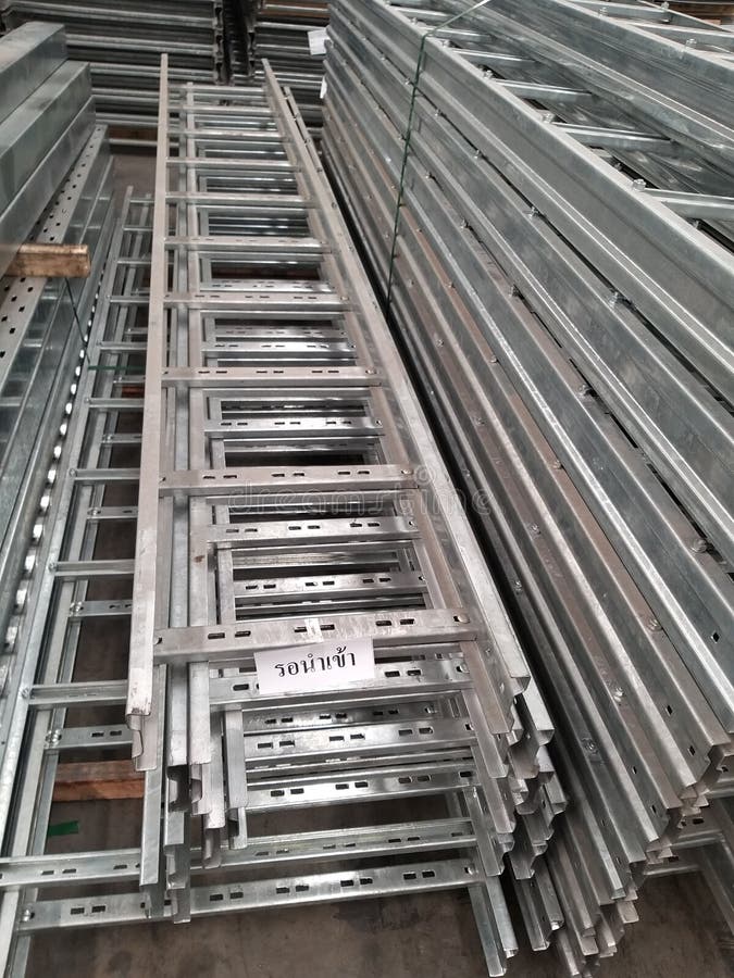 Metal ladder steel stock photo. Image of symmetry, bridge - 247532786