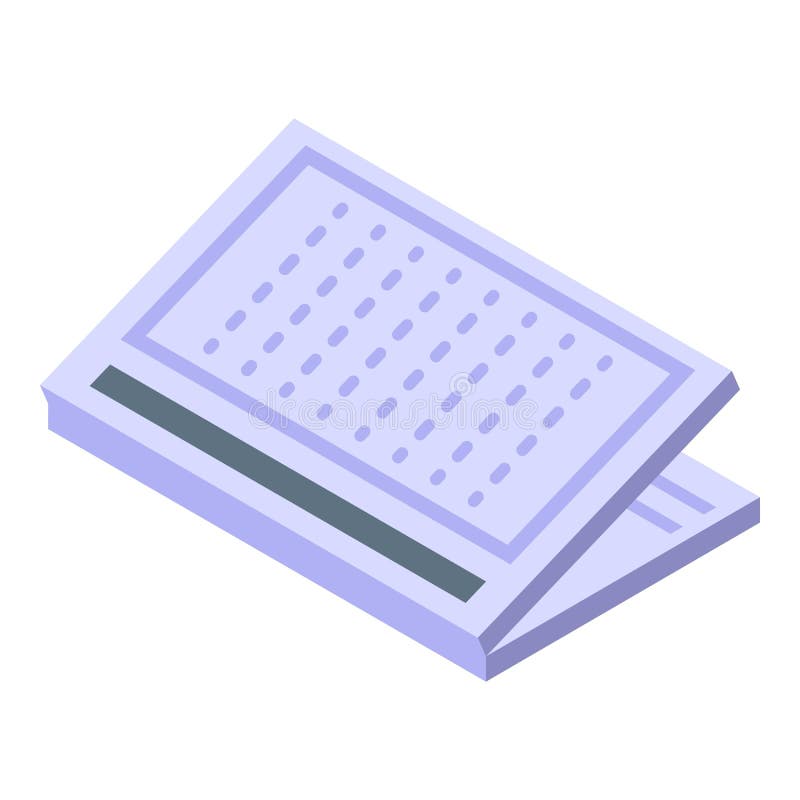 Metal Laptop Stand Icon Isometric Vector. Desk Computer Stock Vector ...