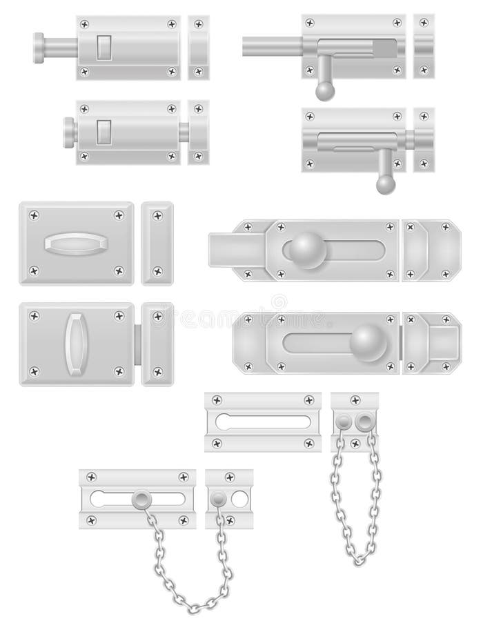 Metal Gate Latch Stock Illustrations – 182 Metal Gate Latch Stock ...