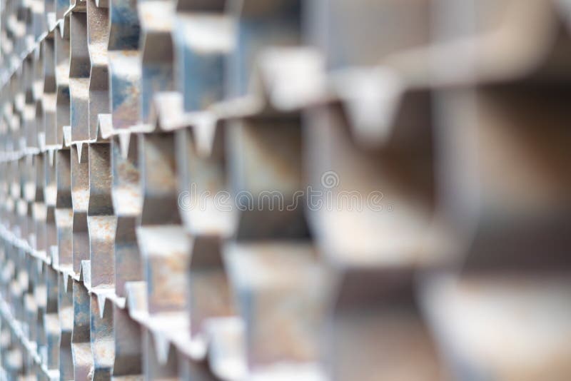 Metal Lattice with Star Shape Stock Photo - Image of modern, mesh ...