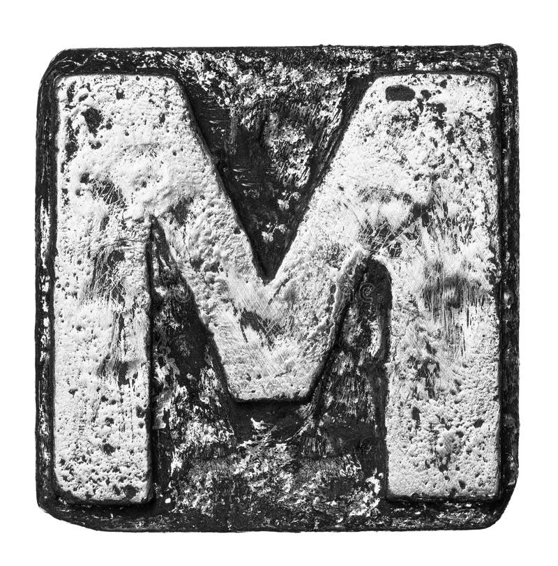 Metal Chrome Letter M Black Stock Photos - Free & Royalty-Free Stock ...