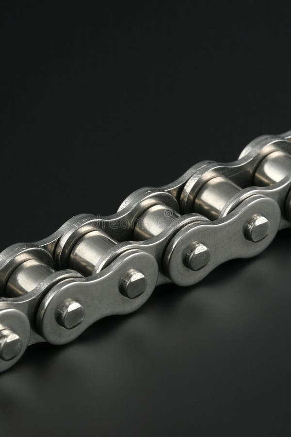 Metal link chain stock image. Image of machine, detail - 3042807