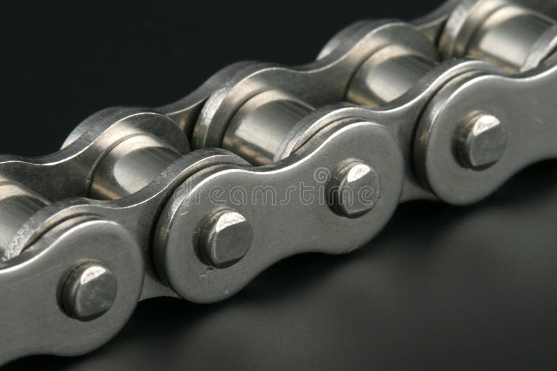 Metal link chain stock image. Image of metal, chain, industry - 3138039