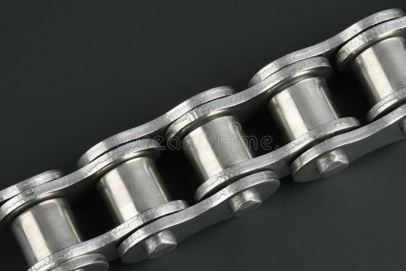 Metal link chain stock image. Image of idea, silver, fitments - 3165687