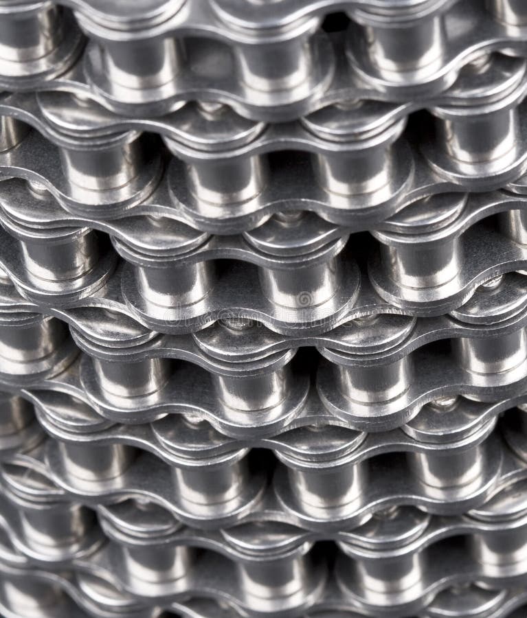 Metal Link Chain- Background Stock Image - Image of chain, machine: 5091737