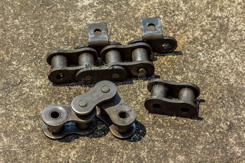 Metal link chain stock photo. Image of engineering, close - 67381052