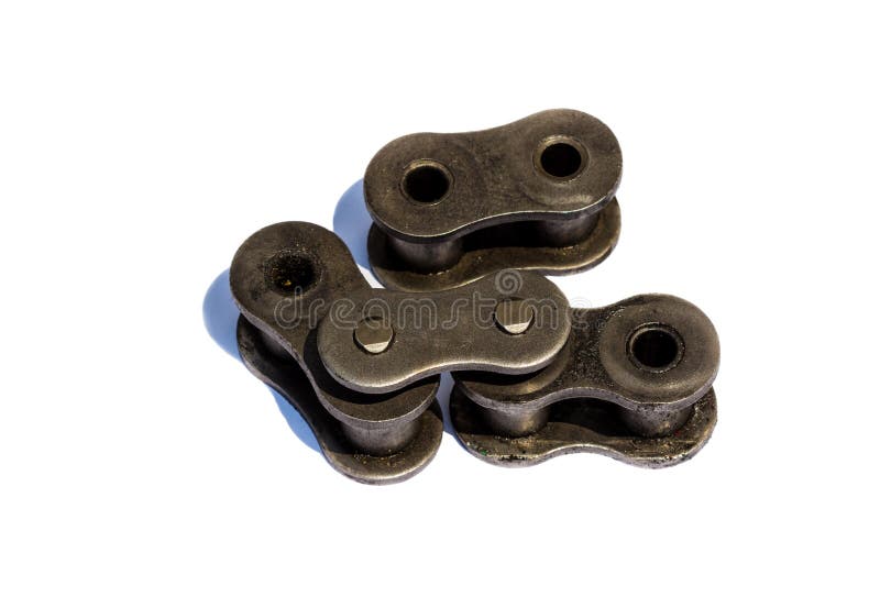 Metal link chain stock photo. Image of industry, engineering - 67381220