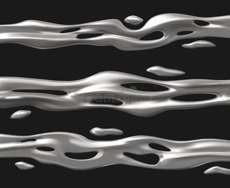 Fluid Metallic Ribbon Stock Illustrations – 2,745 Fluid Metallic Ribbon ...