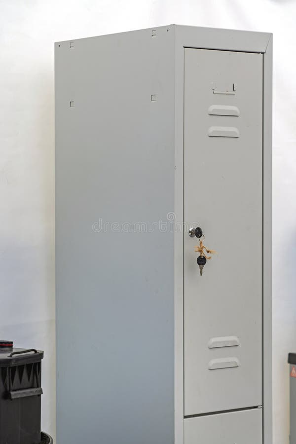 Metal Locker with Keys stock photo. Image of commercial - 361406738